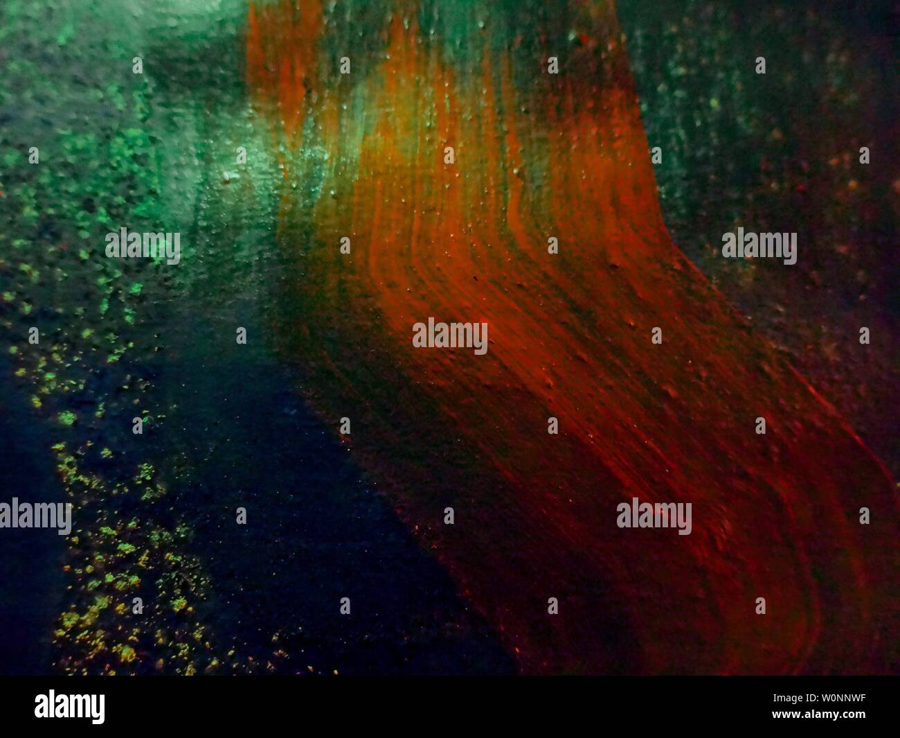 Sands flowing fire river, pigment texture background painting Stock ...