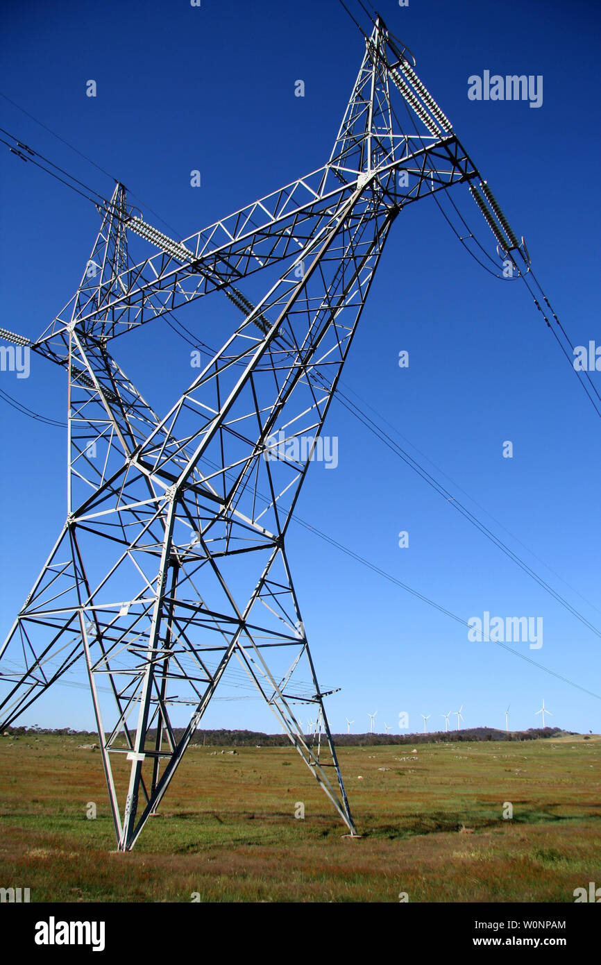 capital wind farm near canberra, australia Stock Photo - Alamy