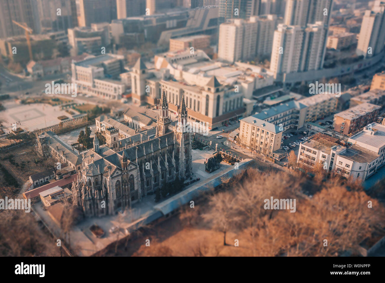 Jinan china aerial hi-res stock photography and images - Alamy
