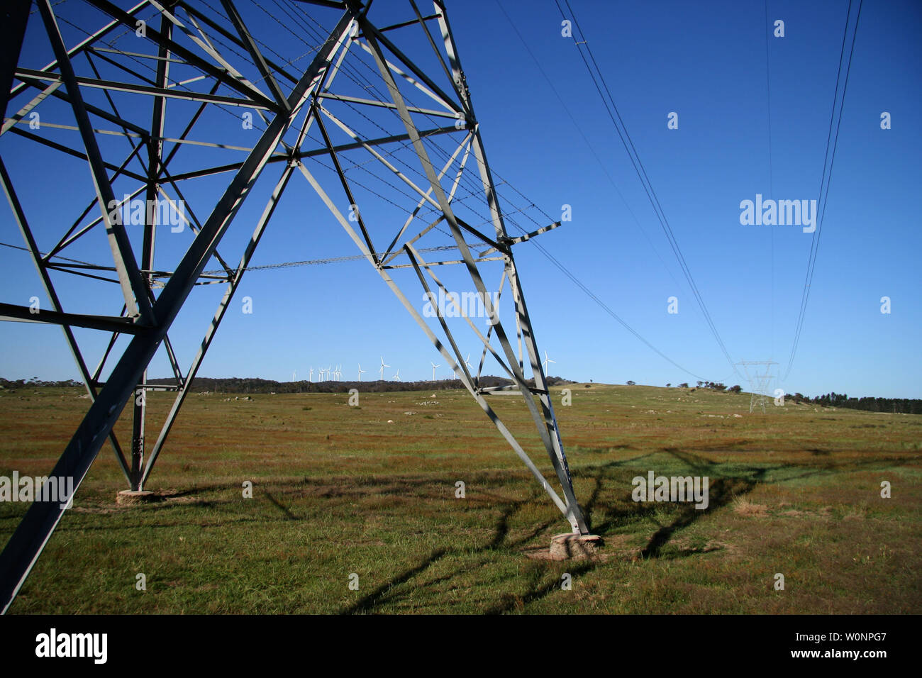 capital wind farm near canberra, australia Stock Photo - Alamy