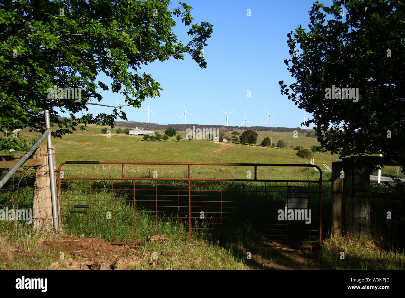 capital wind farm near canberra, australia Stock Photo - Alamy