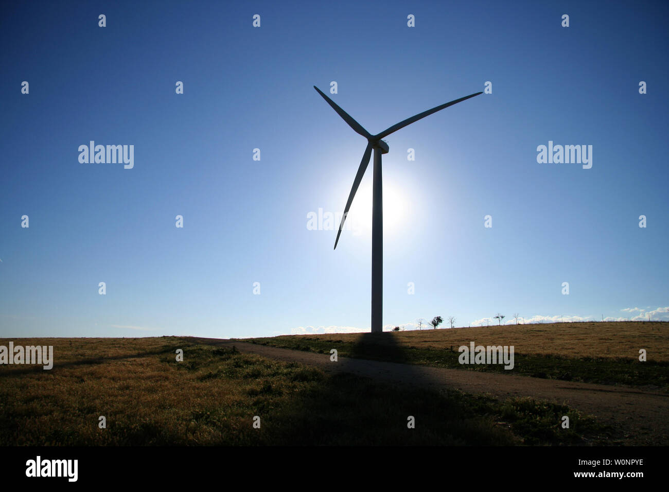 capital wind farm near canberra, australia Stock Photo - Alamy
