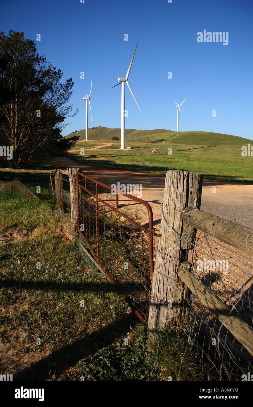 capital wind farm near canberra, australia Stock Photo - Alamy