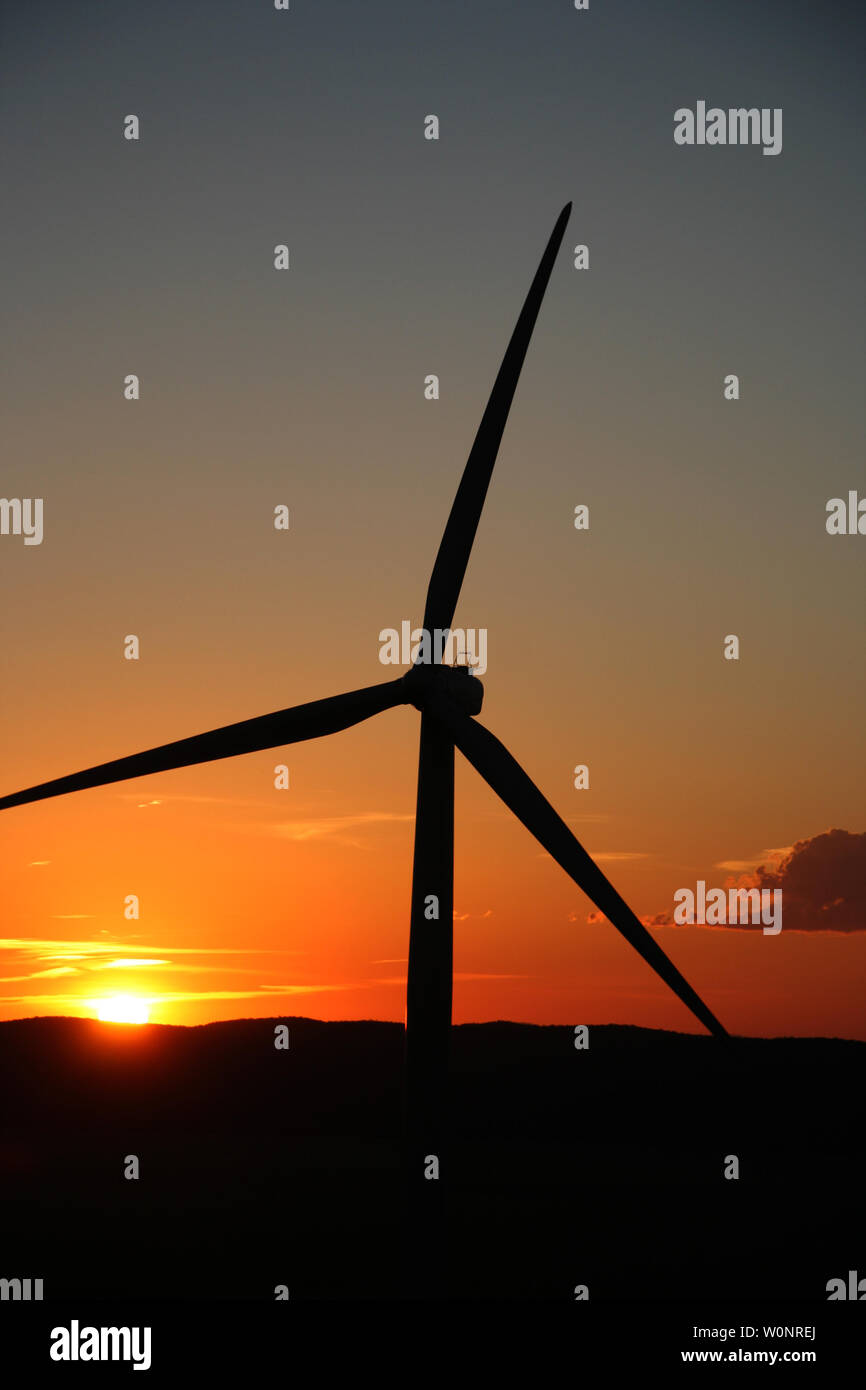 capital wind farm near canberra, australia Stock Photo - Alamy
