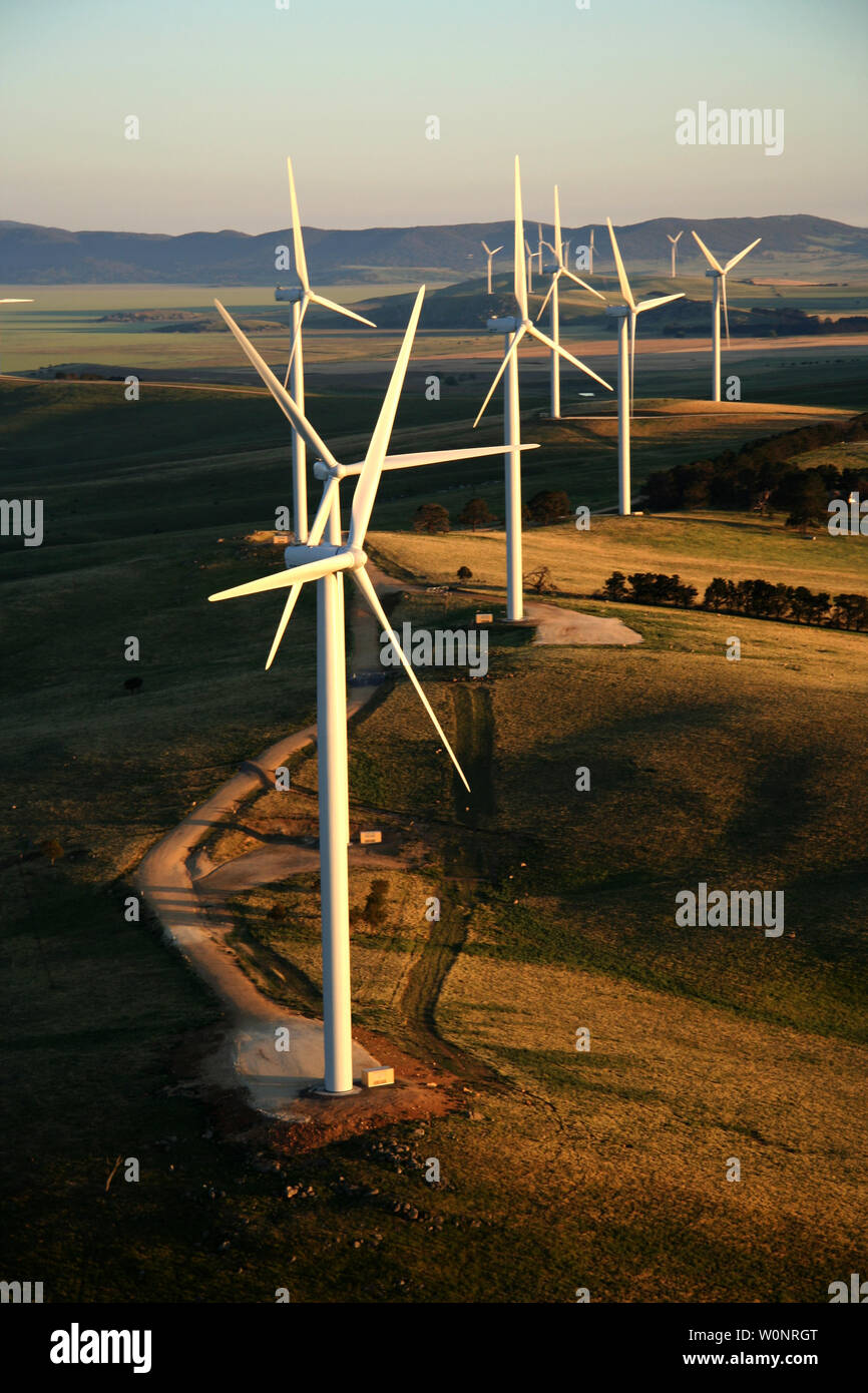 capital wind farm near canberra, australia Stock Photo - Alamy