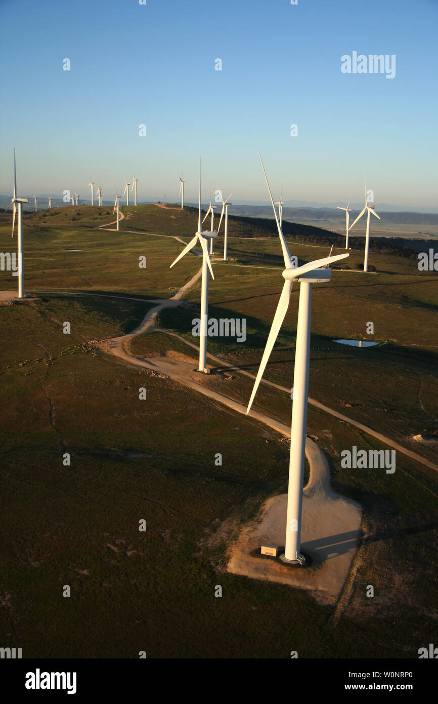 capital wind farm near canberra, australia Stock Photo - Alamy