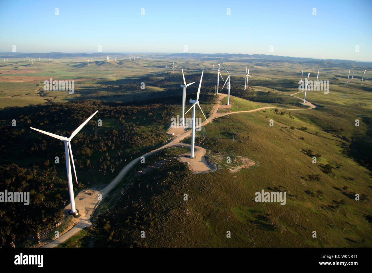 capital wind farm near canberra, australia Stock Photo - Alamy