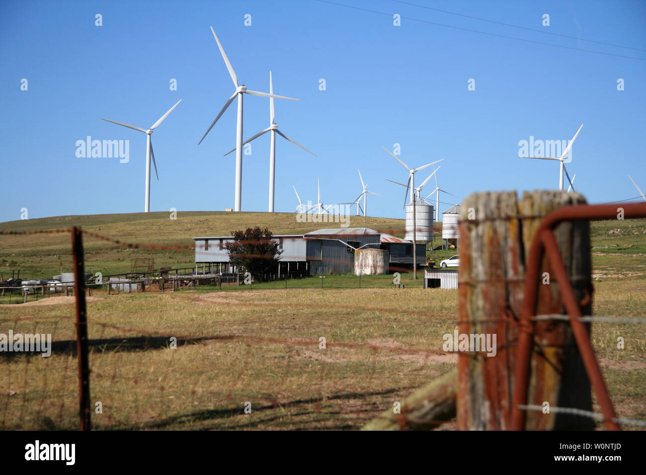 capital wind farm near canberra, australia Stock Photo - Alamy