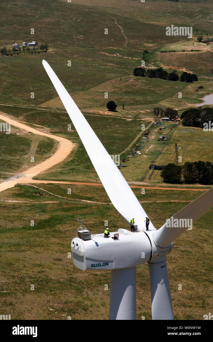 capital wind farm near canberra, australia Stock Photo - Alamy