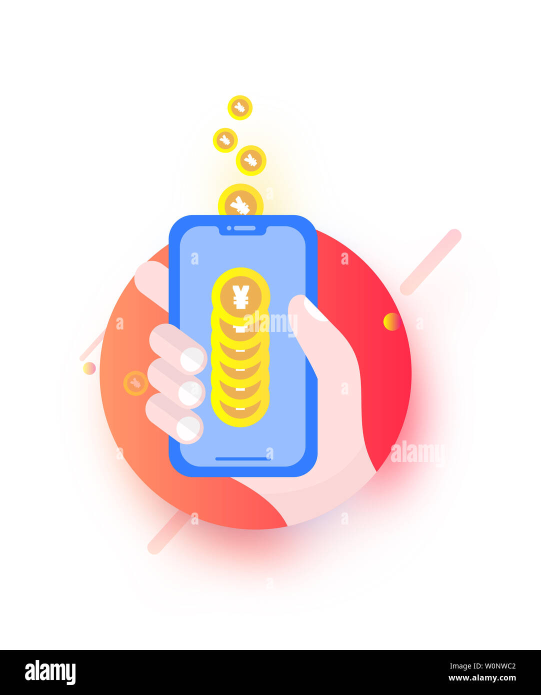 Mobile images Cut Out Stock Images & Pictures - Alamy