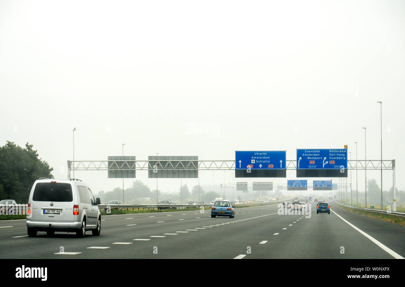 Road signs amsterdam holland netherlands hi-res stock photography and ...