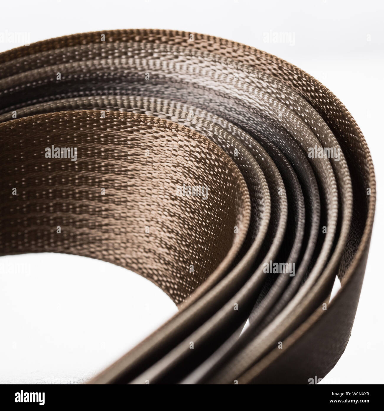 Ribbon weaving belt Stock Photo - Alamy