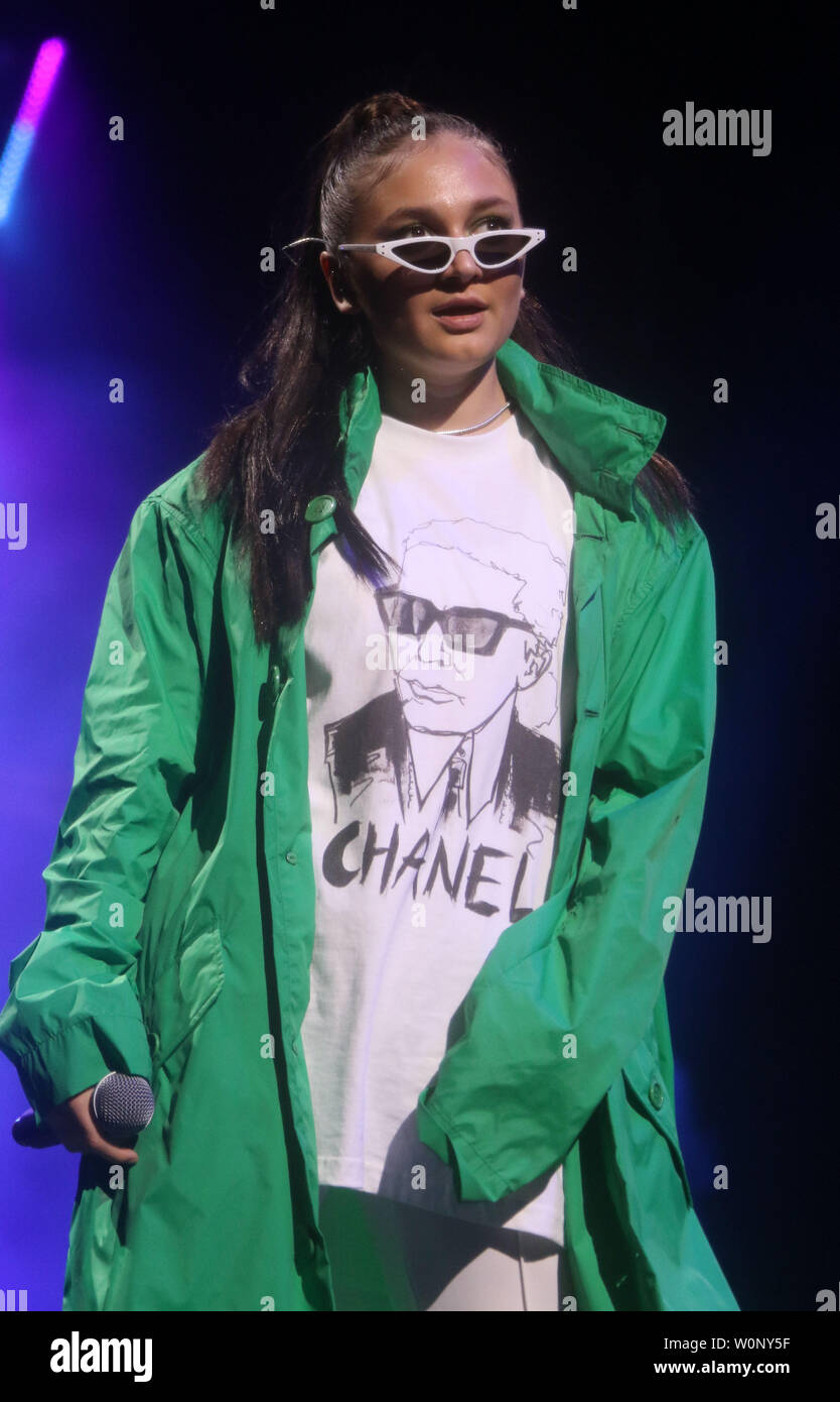 June 26, 2019 - New York City, New York, U.S. - Singer DAYA performs ...