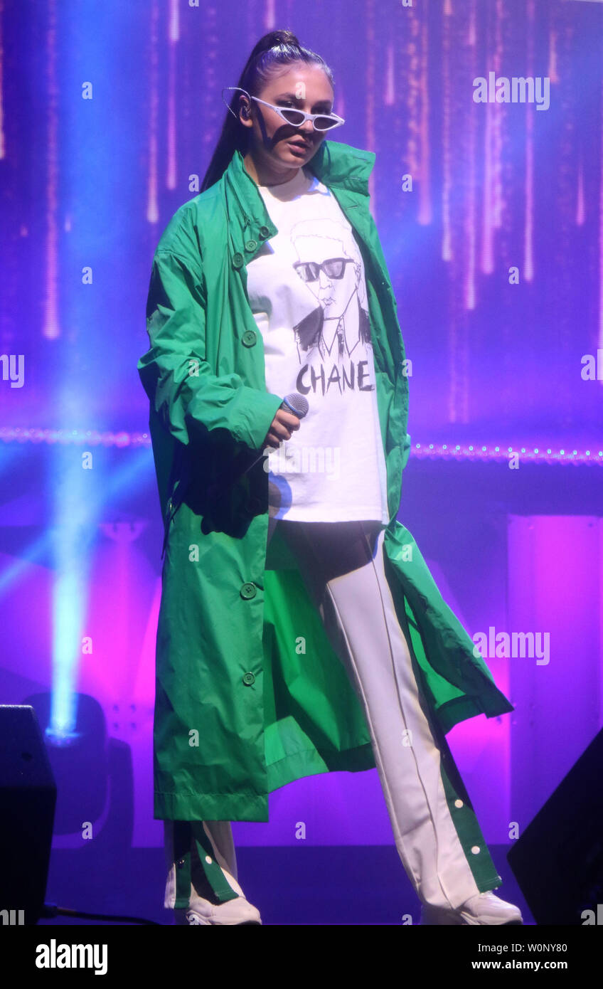 June 26, 2019 - New York City, New York, U.S. - Singer DAYA performs ...