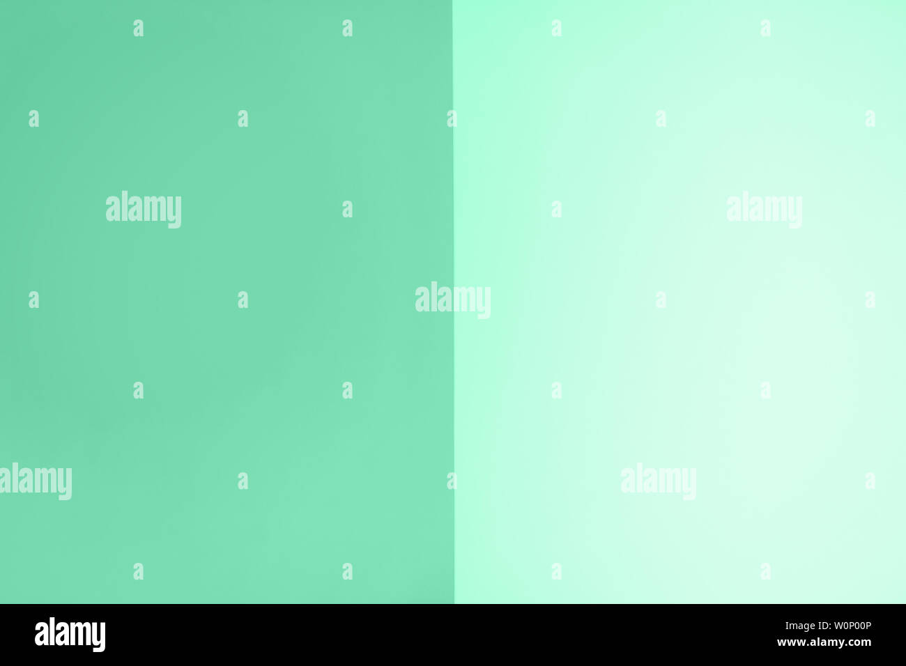Deep and light mint color. Abstracts gradient background like an open ...