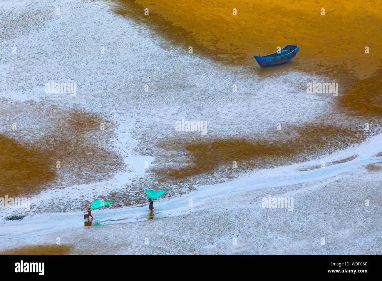 The beach in the dream, the world of fairy tales Stock Photo - Alamy
