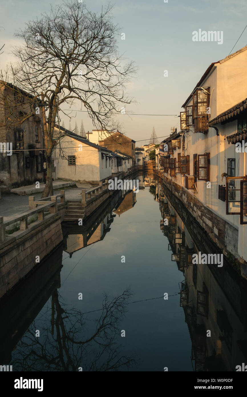 Morning on Pingjiang Road, Suzhou Stock Photo - Alamy