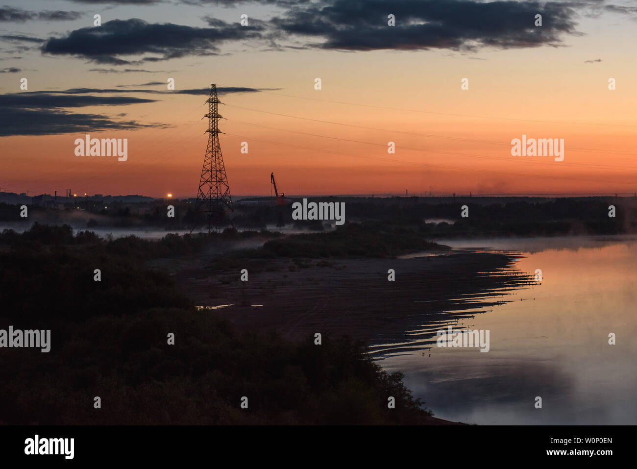 River delta bird's eye hi-res stock photography and images - Alamy