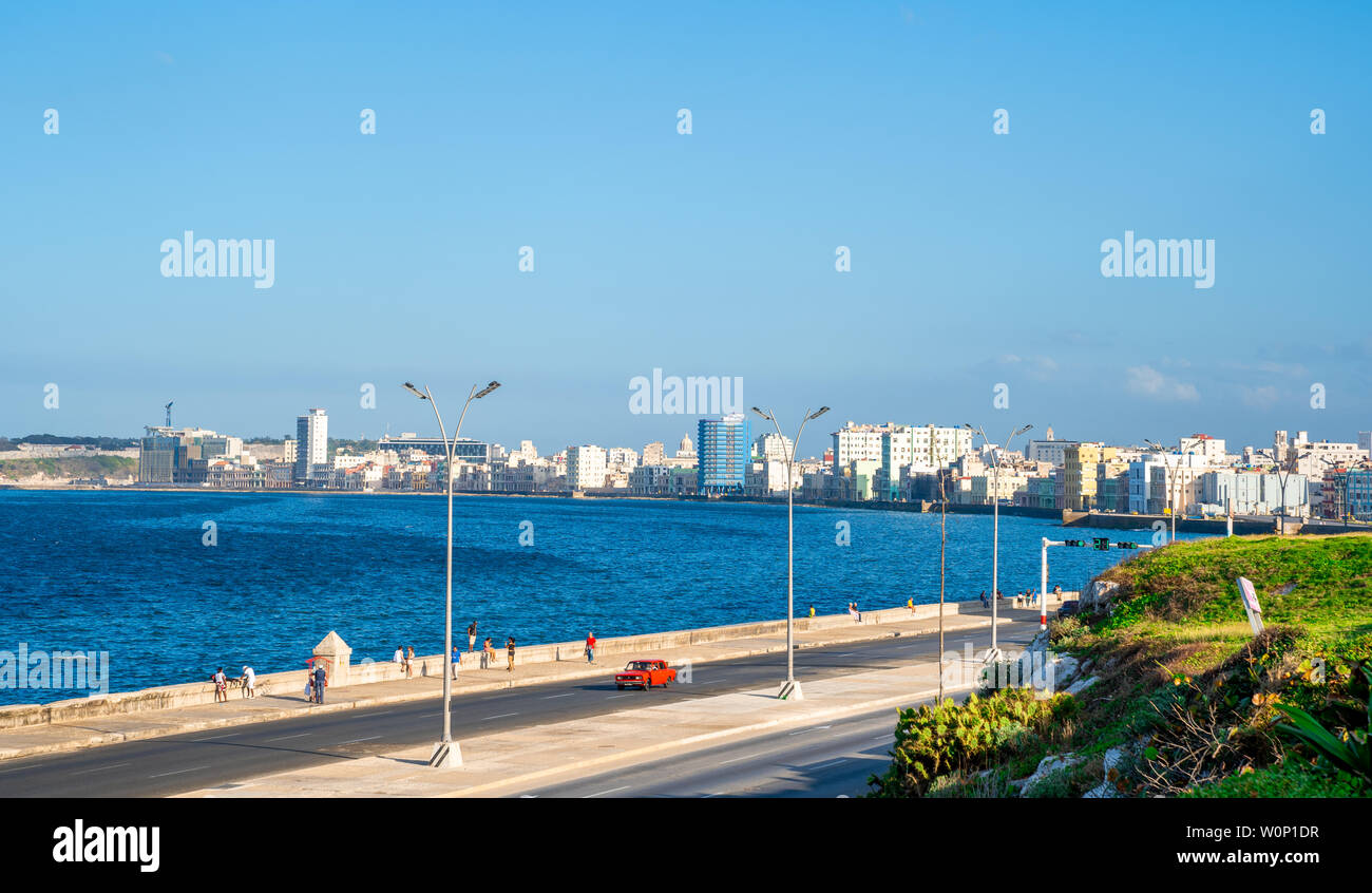 The Skyline of Havana, Cuba Stock Photo - Alamy