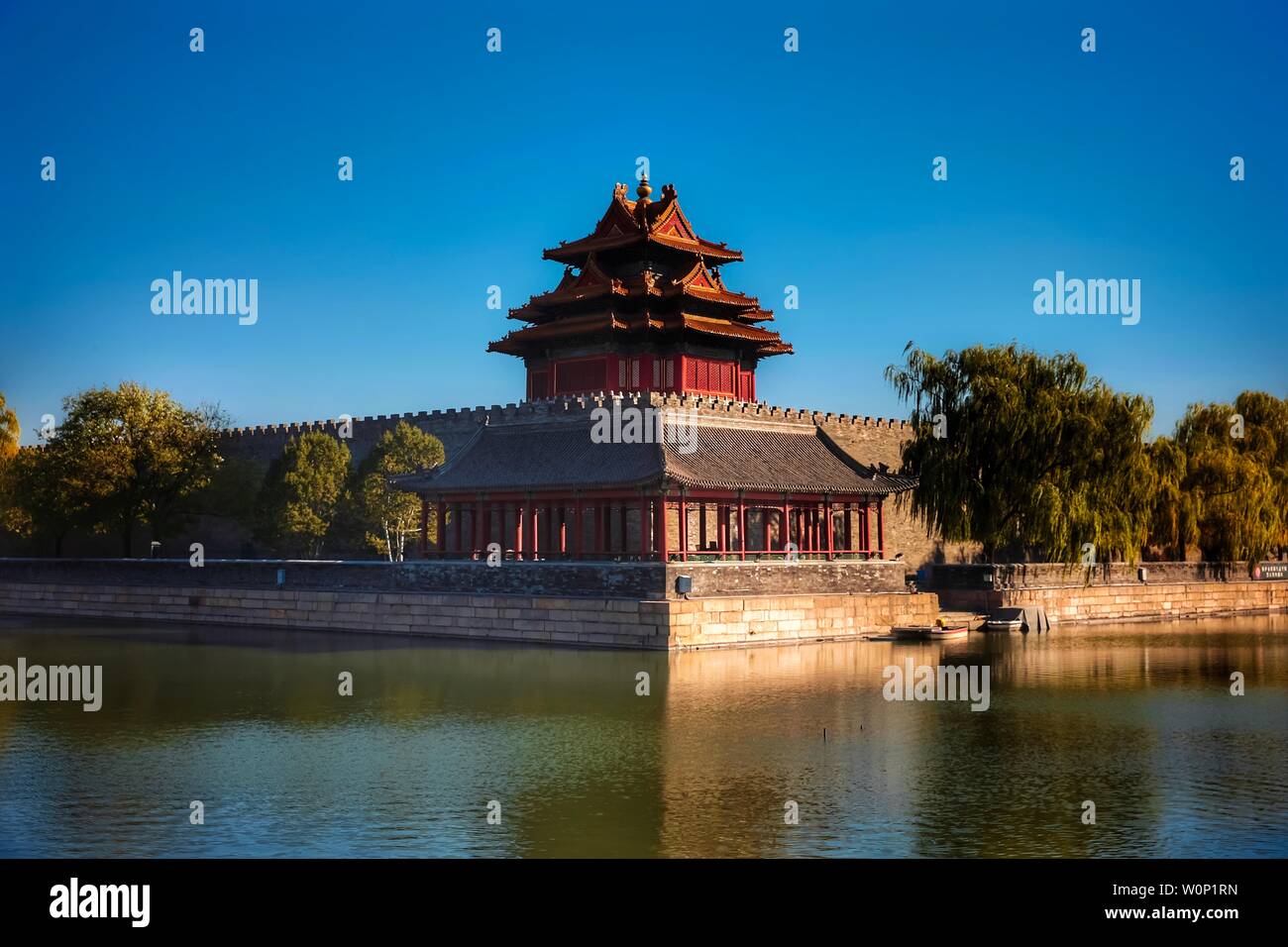 Autumn at the Imperial Palace in Beijing Stock Photo - Alamy