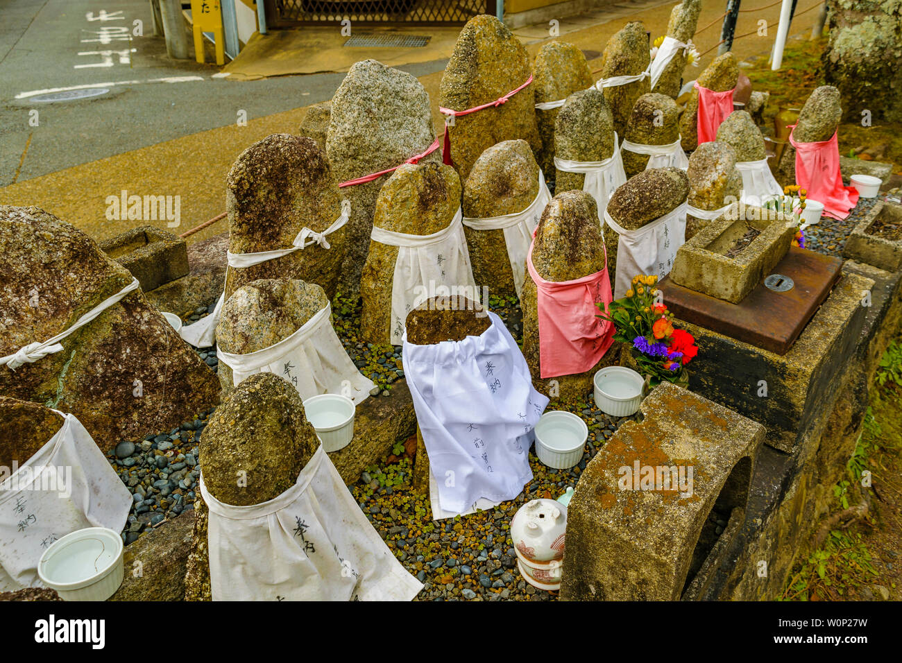 KYOTO, JAPAN, JANUARY - 2019 - Shintoism religion offering at ...