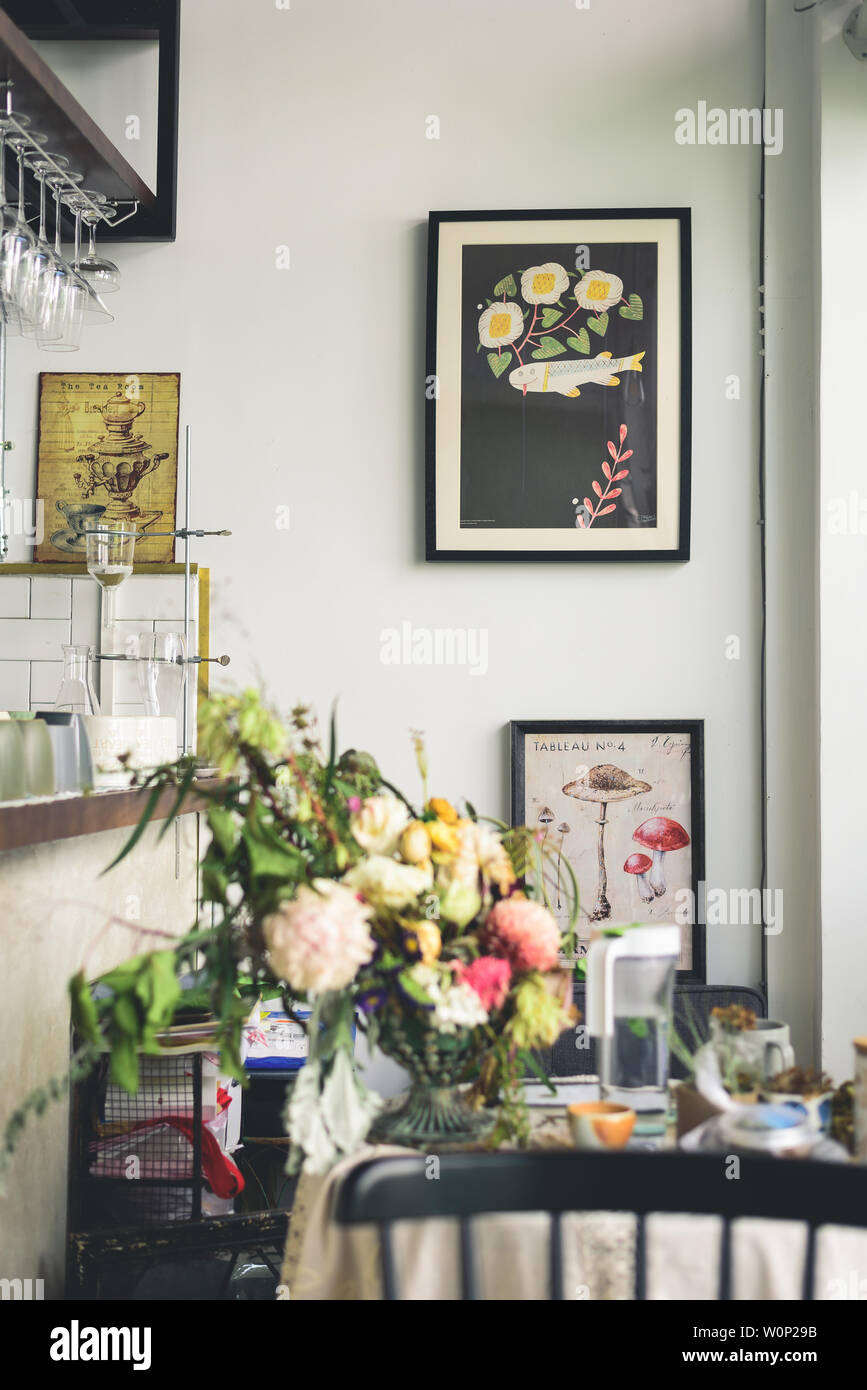 The little tea room cafe hi-res stock photography and images - Alamy