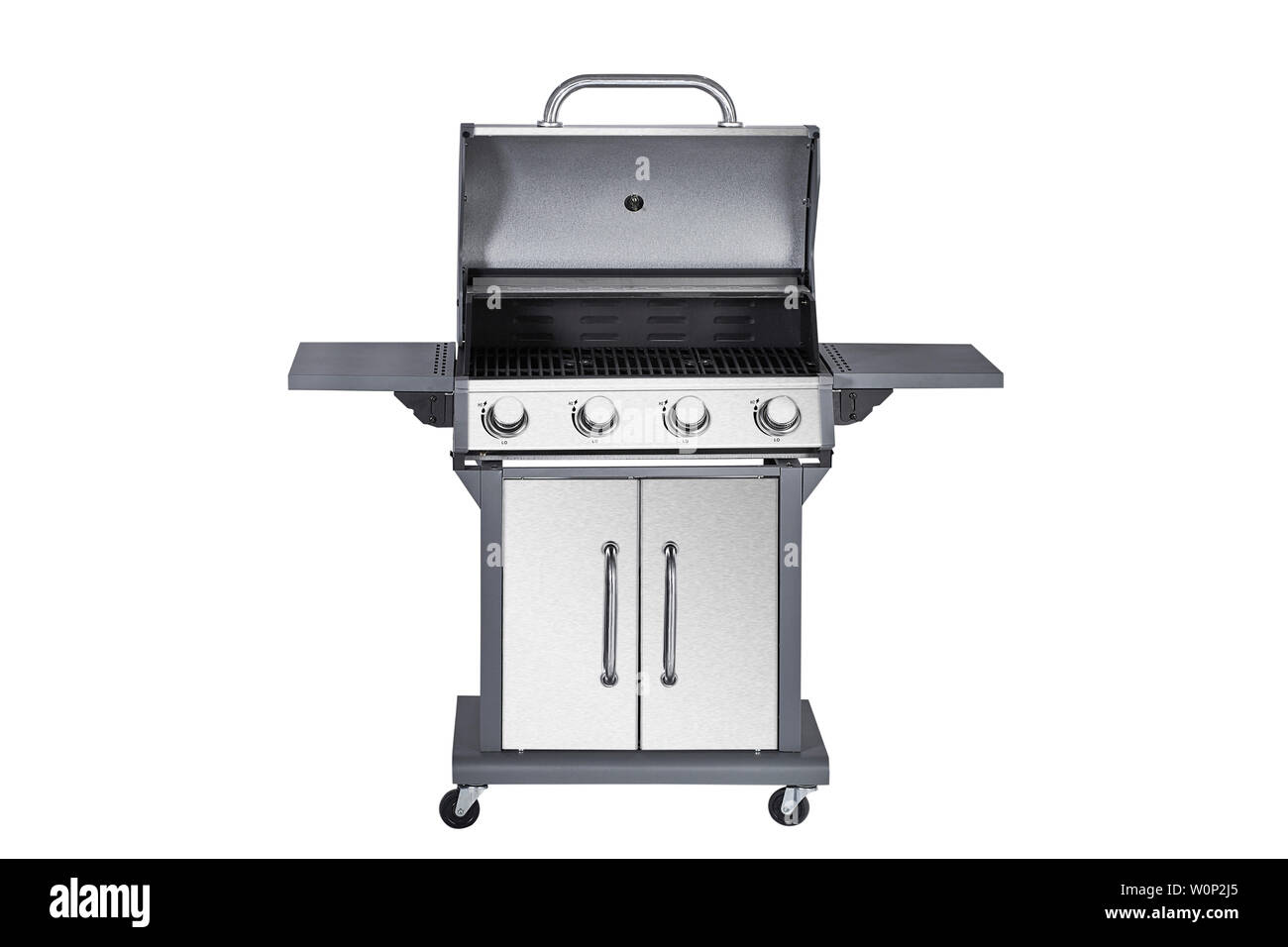 Stainless steel grill Stock Photo - Alamy