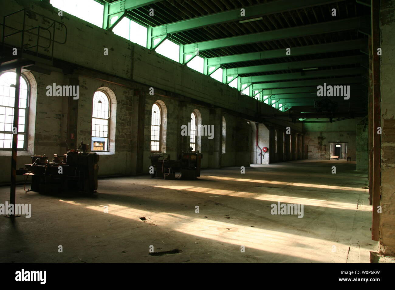 an old machine shop at cockatoo island in sydney harbour Stock Photo ...