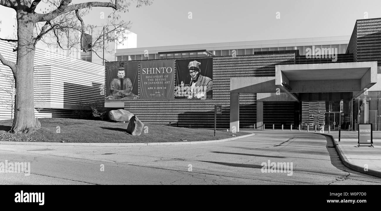 Art district exhibition Black and White Stock Photos & Images - Alamy