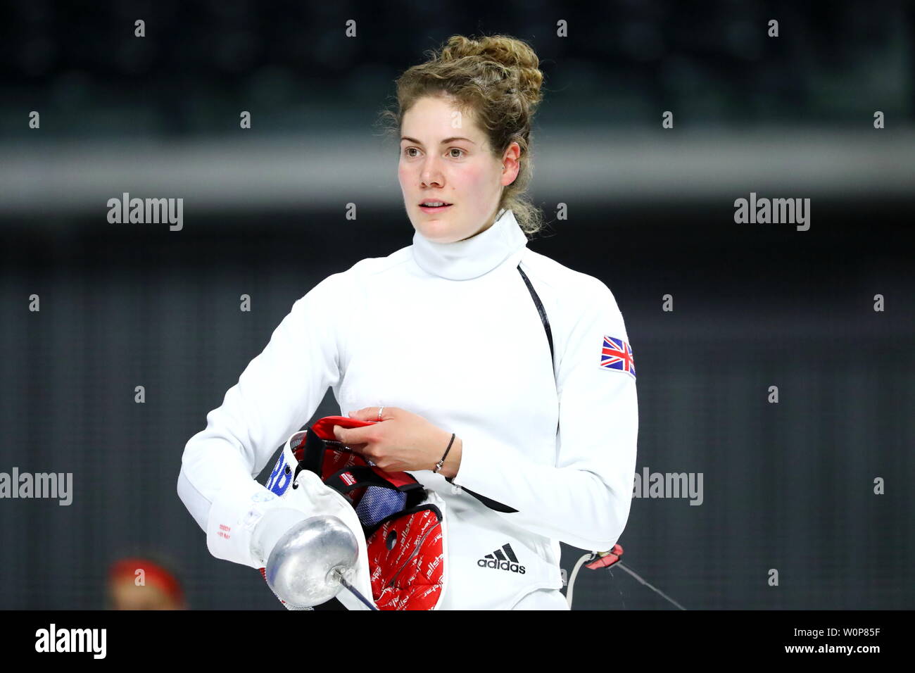 Tokyo, Japan. 27th June, 2019. Kate French (GBR) Modern Pentathlon ...
