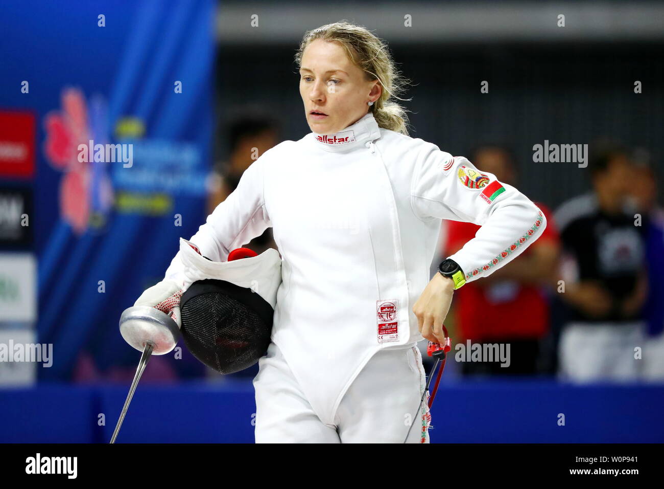 Tokyo, Japan. 27th June, 2019. Anastasiya Prokopenko (BLR) Modern ...