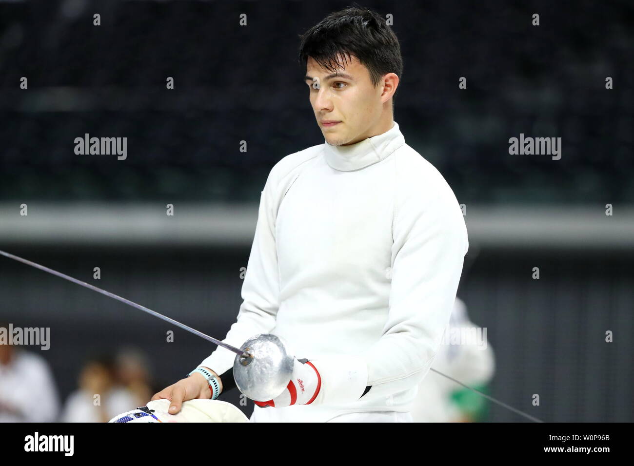 Tokyo, Japan. 27th June, 2019. Joseph Choong (GBR) Modern Pentathlon ...