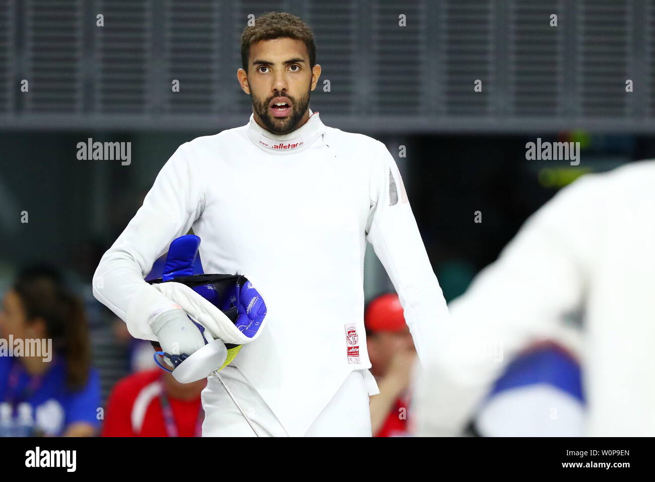 Tokyo, Japan. 27th June, 2019. Patrick Dogue (GER) Modern Pentathlon ...