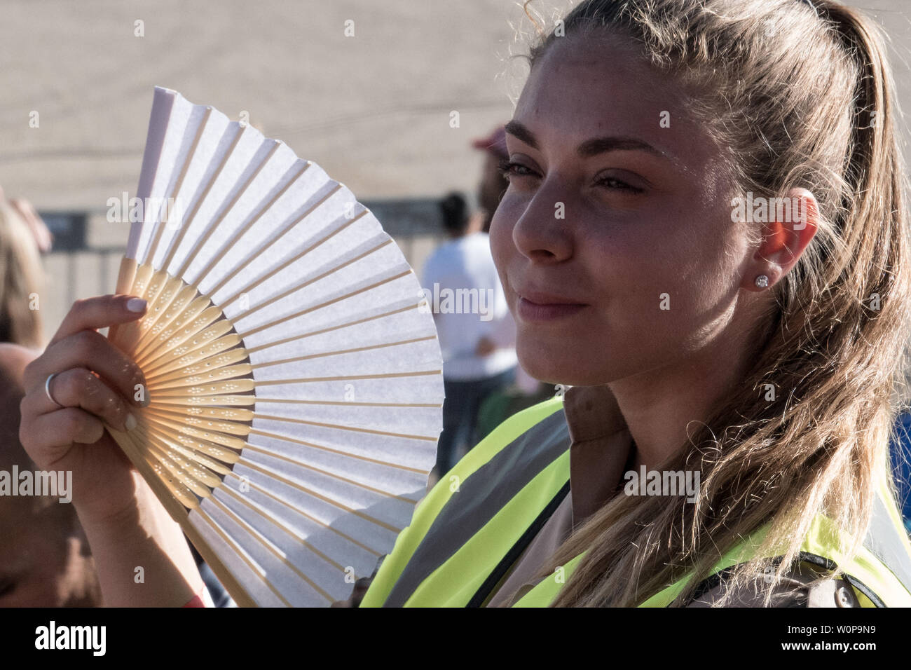 Hazerim Air Base, Israel. 27th June, 2019. Families and friends attend ...