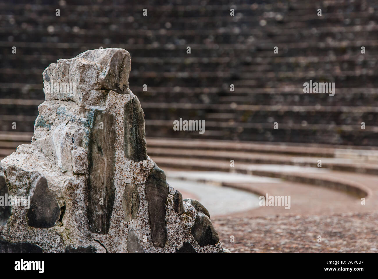 Amphitheater of the Three Gauls in Lyon France Stock Photo - Alamy