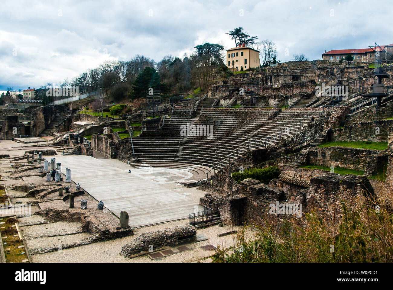 Amphitheater of the three gauls hi-res stock photography and images - Alamy