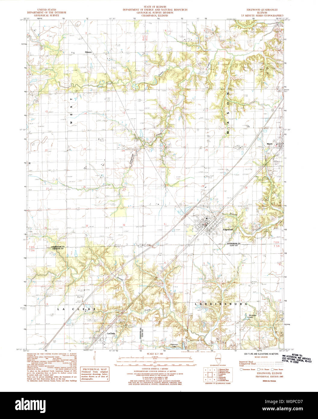 Map of edgewood hi-res stock photography and images - Alamy