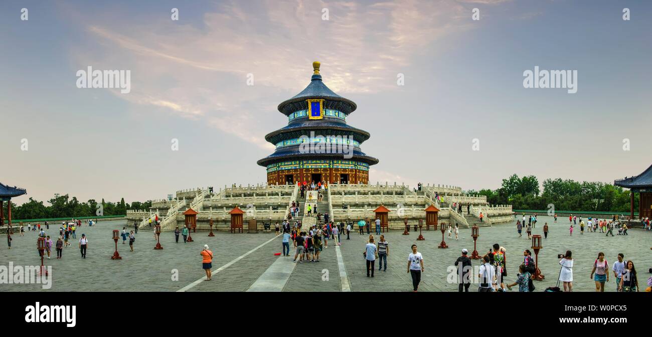 The Temple of Heaven is an imperial complex of religious buildings ...