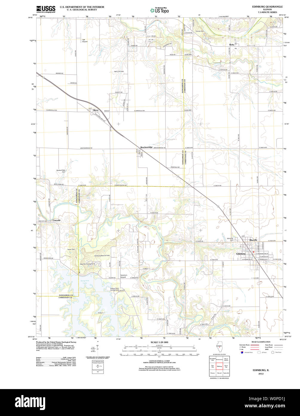 Edinburg map hi-res stock photography and images - Alamy