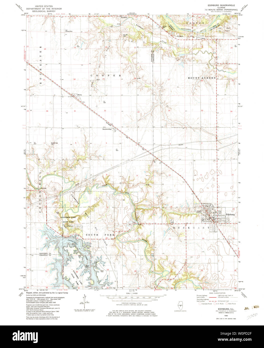 Map of edinburg hi-res stock photography and images - Alamy