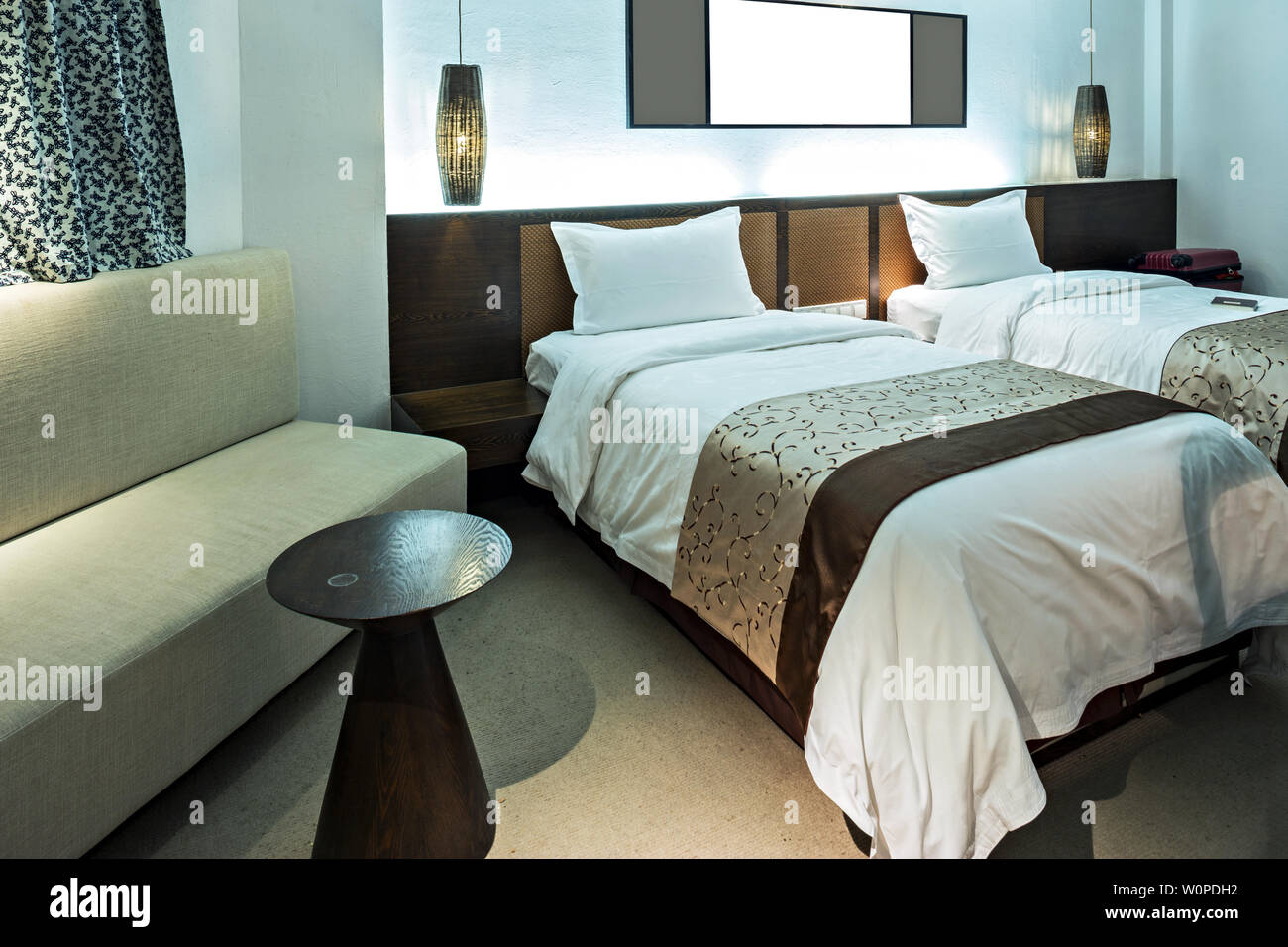 Interior of hotel Stock Photo - Alamy