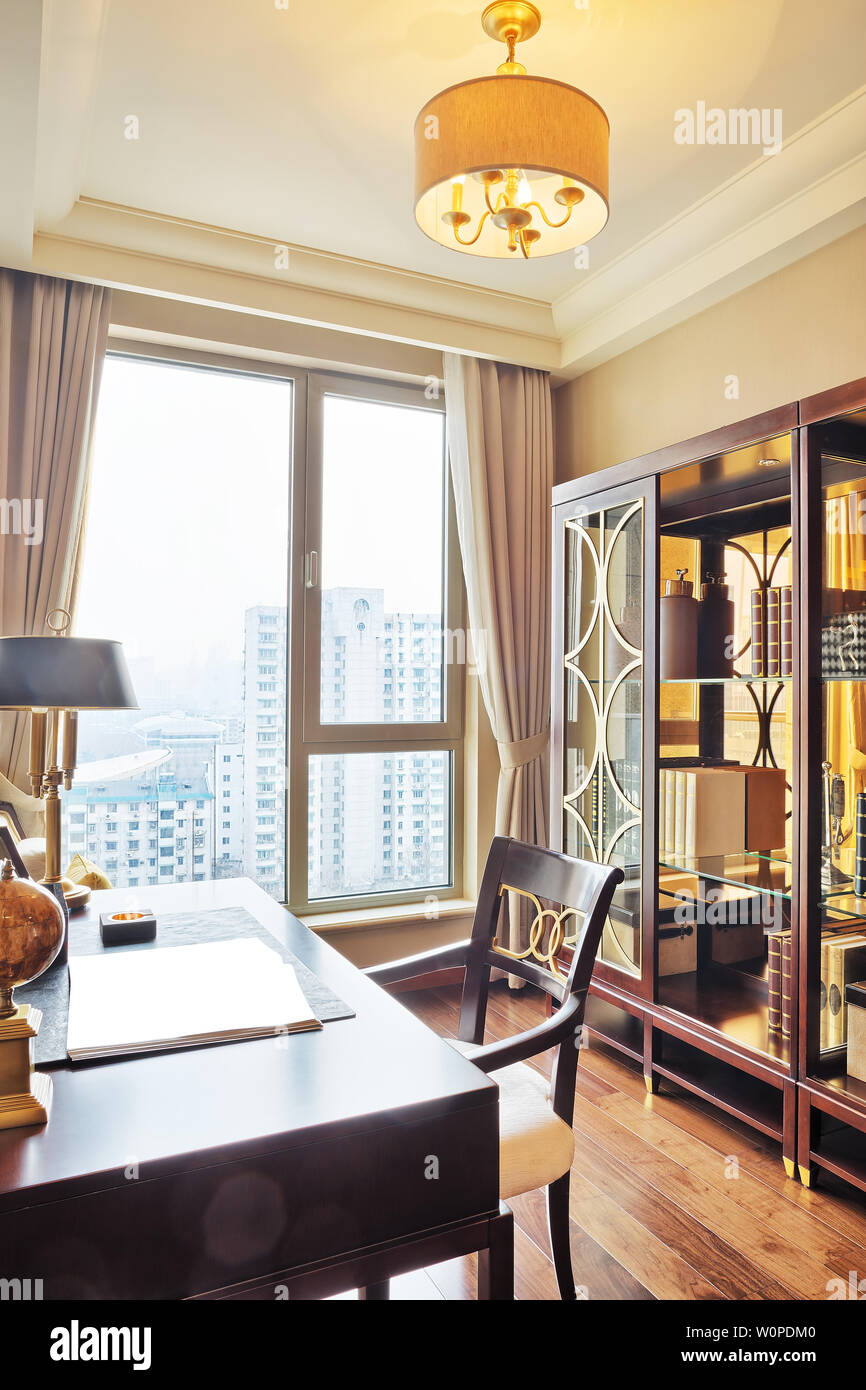 Modern room interior Stock Photo - Alamy