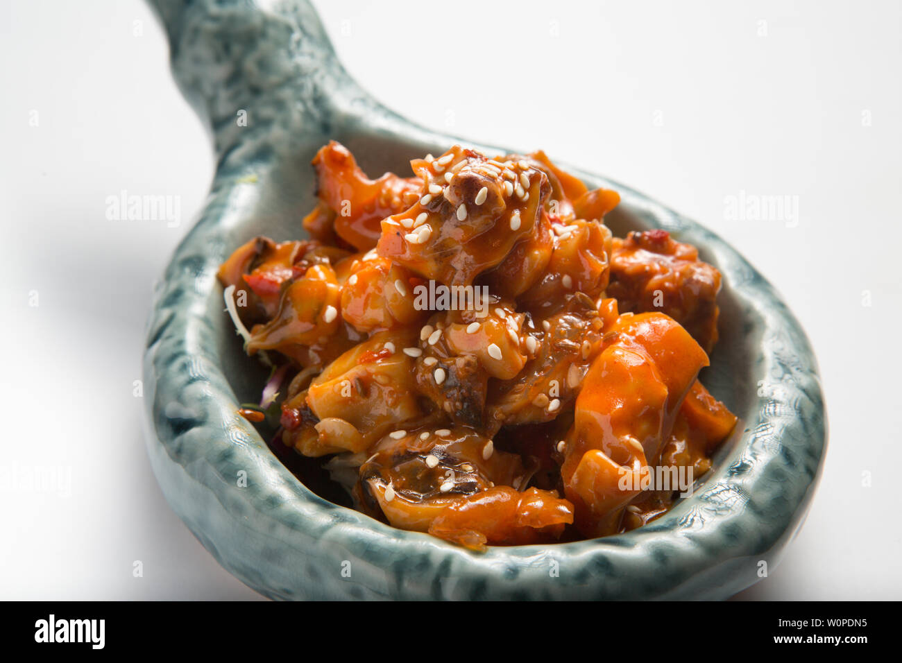 Spicy octopus bone Stock Photo - Alamy