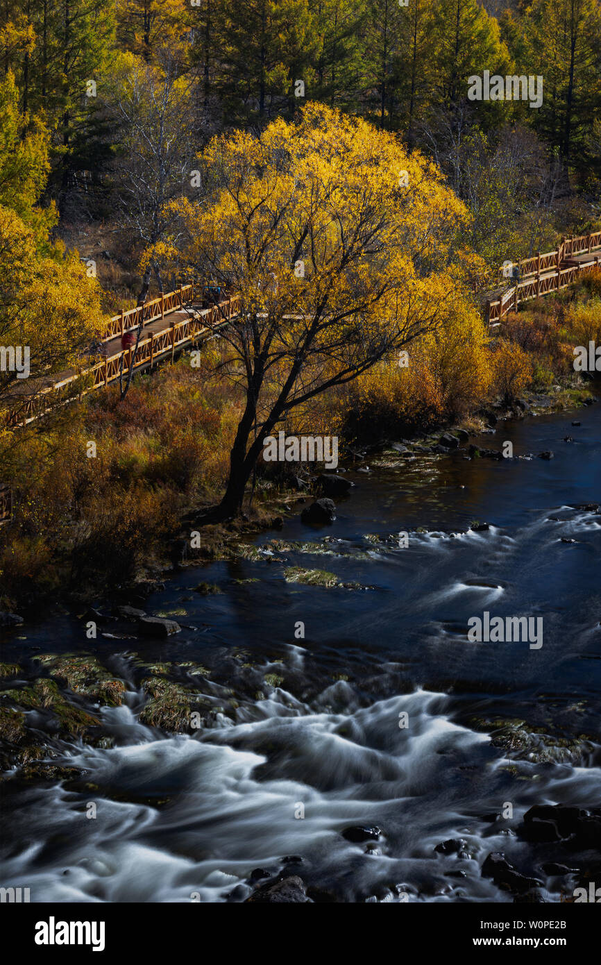 Fall 2018 view of Mount Alshan Stock Photo - Alamy