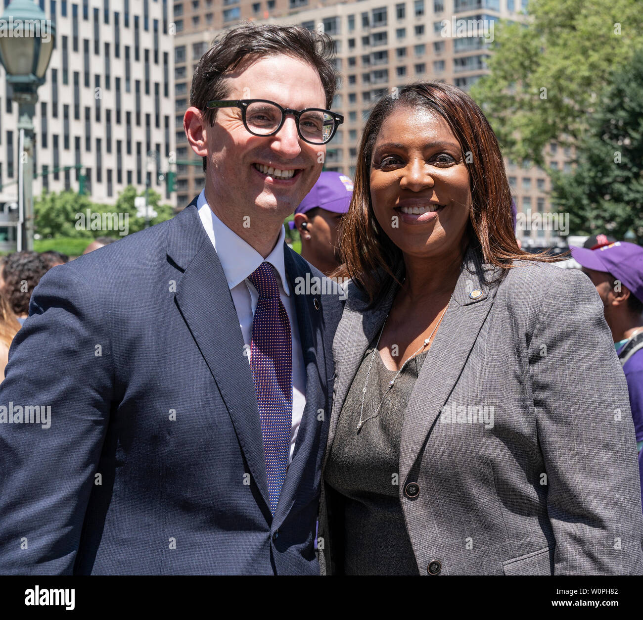 New York, United States. 27th June, 2019. Steven Rubenstein and NY ...