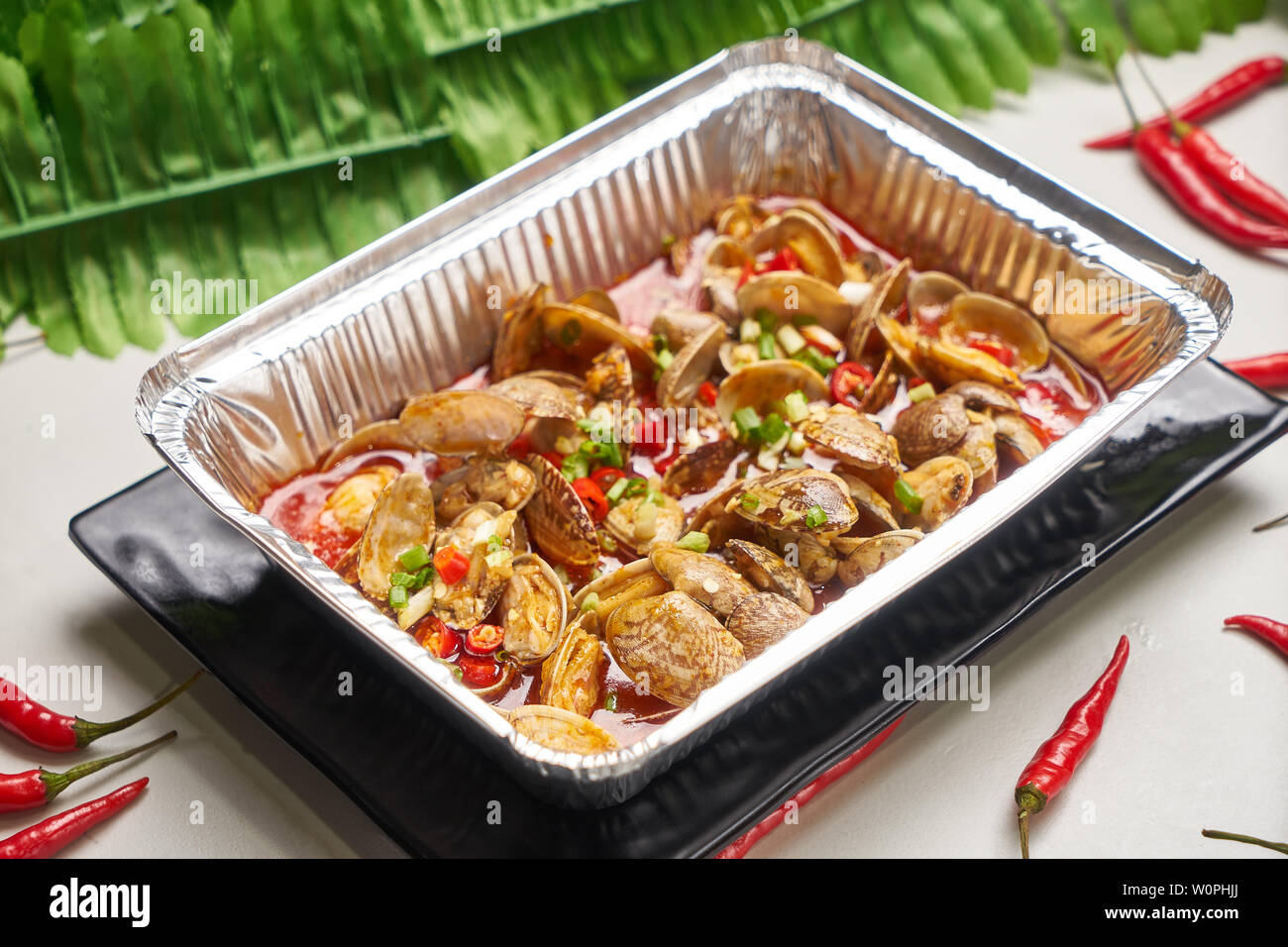 Tin foil roasted armor Stock Photo - Alamy