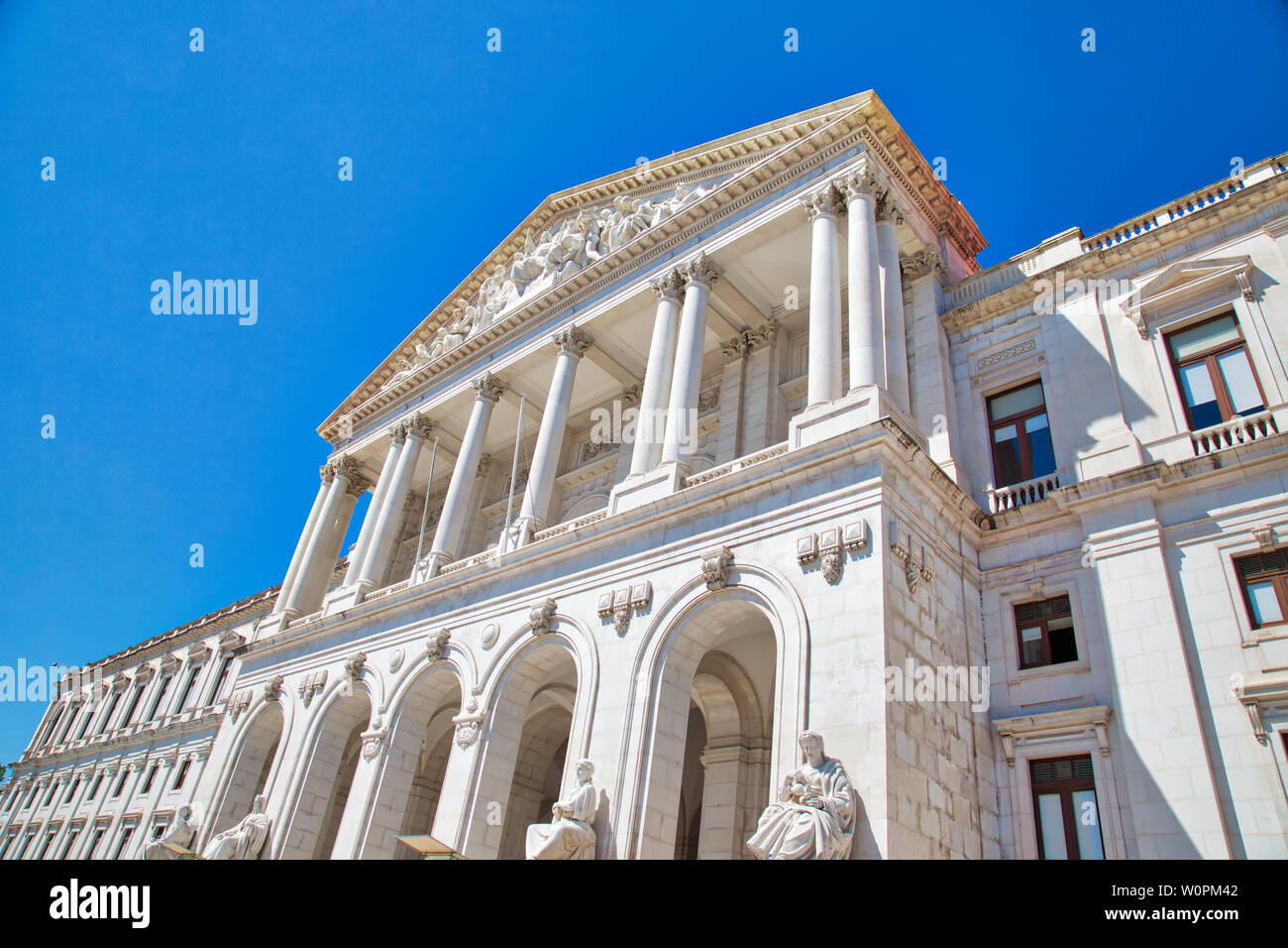Parliament building, Assembly of the Republic, Lisbon Stock Photo - Alamy