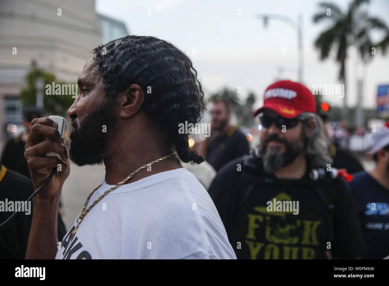 Michael the black man trump hi-res stock photography and images - Alamy