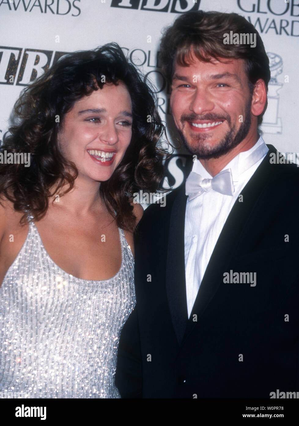 Valeria Golina Patrick Swayze 1995 Photo By Michael Ferguson/PHOTOlink ...