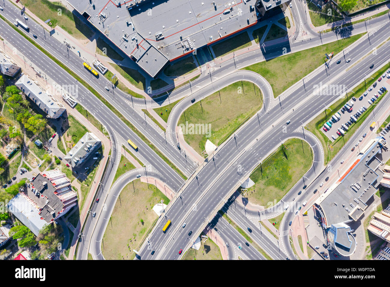 Intersection road hi-res stock photography and images - Alamy